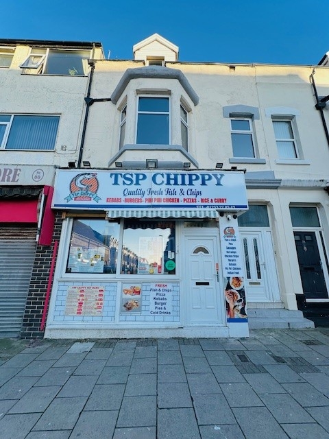 Buy a Licensed Fish & Chip Shop 7 Bedroom Flat In Blackpool
